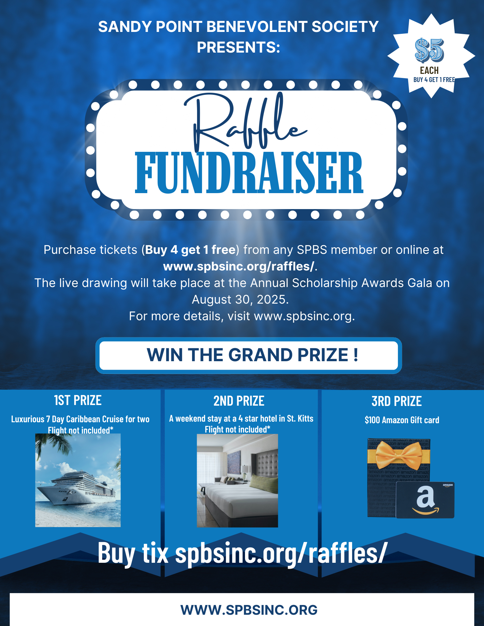 SPBS | Our Community - Our Impact - SPBS 2025 ANNUAL RAFFLE 2
